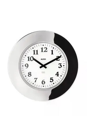 ALESSI Steel-frame Wall Clock - Grey
