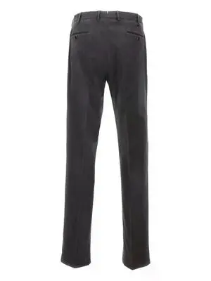PT TORINO Front-closure Side-pocket Trousers - Grey
