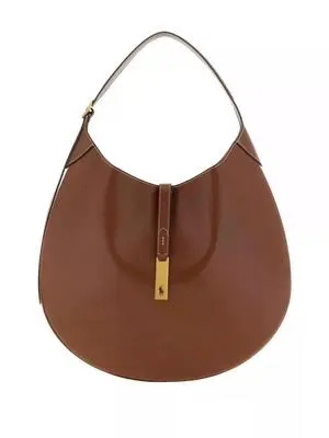 Polo Ralph Lauren Polo Id Leather Shoulder Bag - Brown