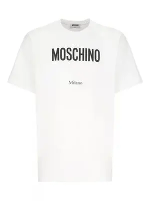 Moschino Logo-print T-shirt - White