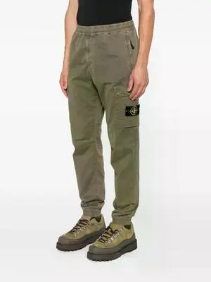 Stone Island Cargo Pocket Trousers - Green