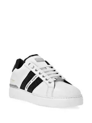 Philipp Plein Leather Low-top Sneakers