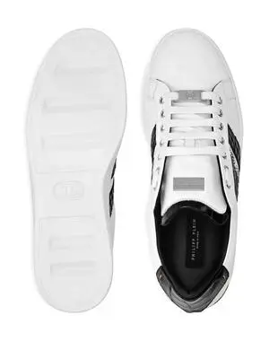 Philipp Plein Leather Low-top Sneakers