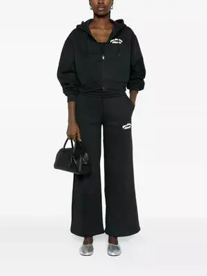 NEW BALANCE Embroidered Wide Leg Sweatpants