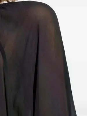 MARANT ETOILE Drawstring Tiered Dress