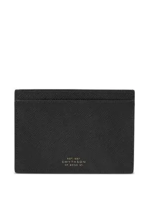 Smythson Panama Passport Case - Black