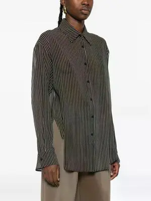 THE FRANKIE SHOP Striped Button-fastening Shirt