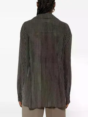 THE FRANKIE SHOP Striped Button-fastening Shirt