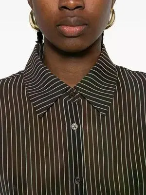 THE FRANKIE SHOP Striped Button-fastening Shirt