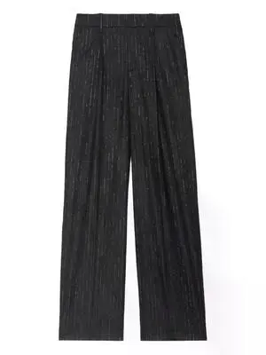 Zadig&Voltaire Pleated Pinstripe Trousers