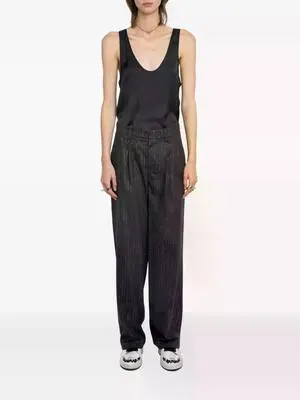 Zadig&Voltaire Pleated Pinstripe Trousers