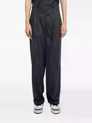 Zadig&Voltaire Pleated Pinstripe Trousers