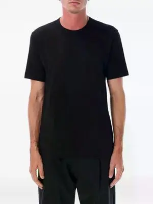 Comme Des Garçons Logo-lettering T-shirt - Black
