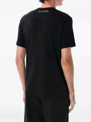 Comme Des Garçons Logo-lettering T-shirt - Black