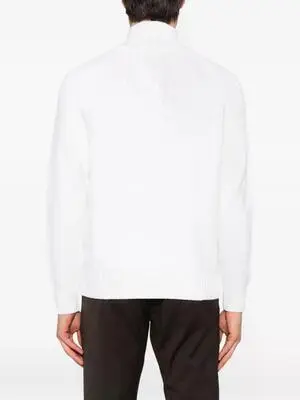 Eleventy High-neck Wool Sweater