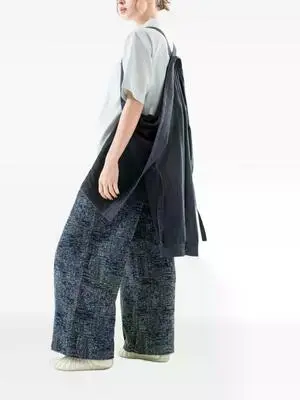 MAHARISHI Cotton-wool Blend Textured Trousers