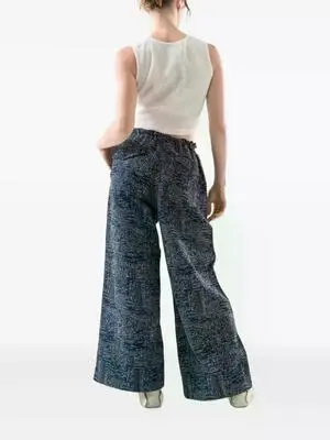 MAHARISHI Cotton-wool Blend Textured Trousers