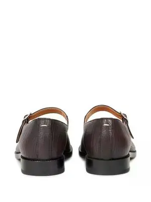 MAISON MARGIELA Tabi Mary Jane Loafers - Brown