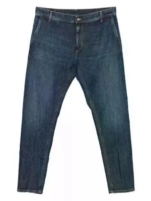 DONDUP Five-pocket Cotton Jeans - Blue
