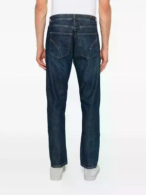 DONDUP Five-pocket Cotton Jeans - Blue