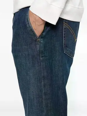 DONDUP Five-pocket Cotton Jeans - Blue