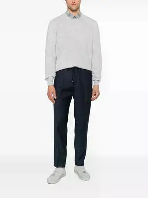 BRIGLIA 1949 Wool Drawstring Trousers