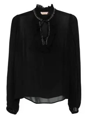 Twinset Keyhole Blouses