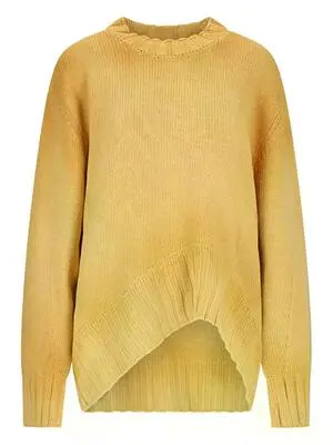 Attico Ribbed Hem Sweater