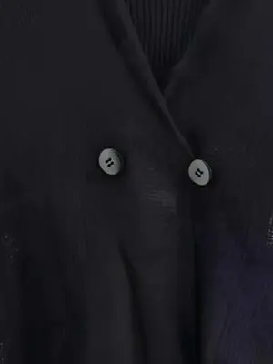 Giorgio Armani Double-breasted Knitted Cardigan