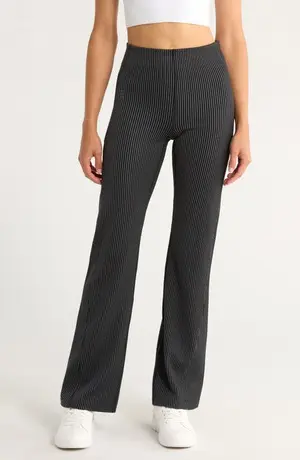 Ribbed Sports Pants For Women