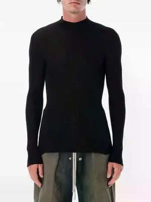 Rick Owens Mock Neck Sweaters For Men