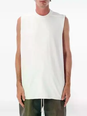 Rick Owens Cotton Sleeveless Top - White