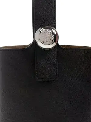 Loewe Leather Top-handle Mini Bucket Bag - Black
