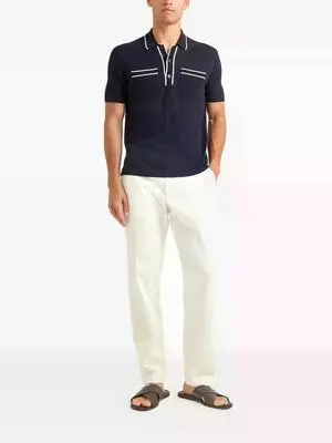 Orlebar Brown Keeling Short-sleeve Polo Shirt - Blue