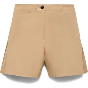 Mango Flat Front Shorts For Women