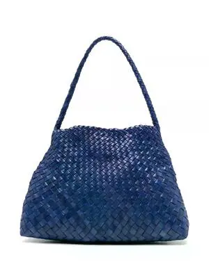 Dragon Diffusion Santa Woven-leather Shoulder Bag