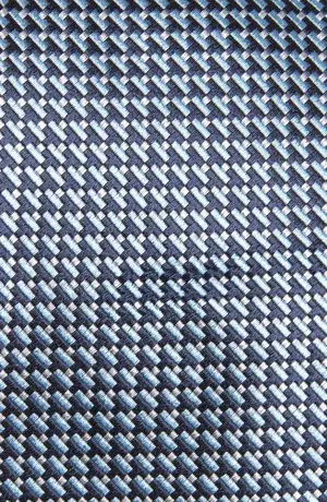 Zegna Mulberry Silk Neck Tie - Blue
