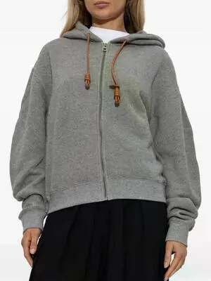 Loewe Hooded Zip-up Sweatshirt