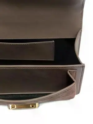 GOLDEN GOOSE Venezia Suede-panelled Tote Bag