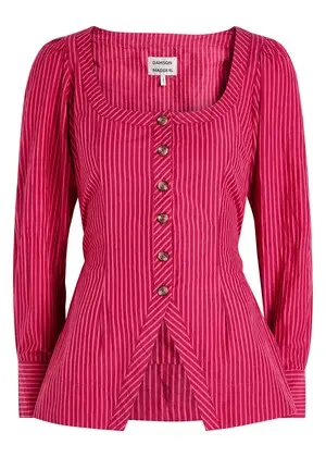 Damson Madder Striped Blouses