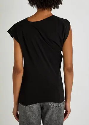 AGOLDE Beth Asymmetric T-shirt
