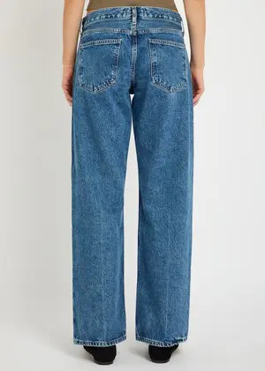 AGOLDE Low-rise Straight-leg Jeans