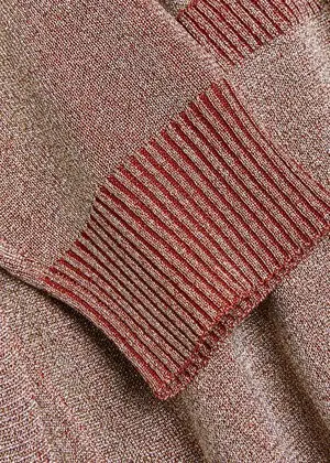 Missoni Belted Lamé Knit Cardigan - Rose
