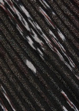 Missoni Patterned Jacquard Metallic-knit Midi Skirt