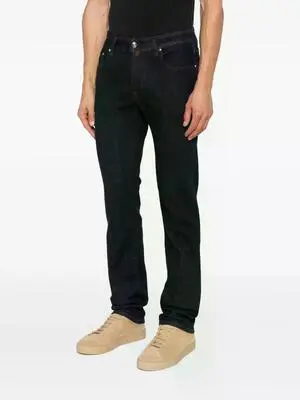 Jacob Cohen Bard Button-fly Jeans - Blue
