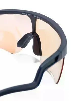 ALBA OPTICS Oversized Frame Sunglasses - Blue