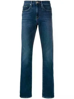 FRAME Straight-leg Jeans - Blue