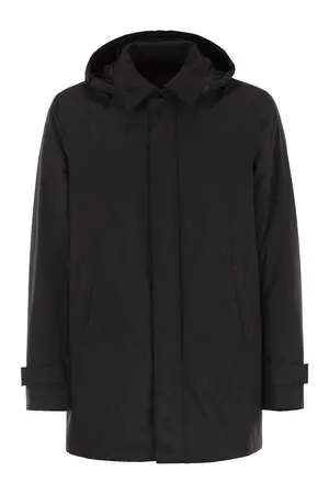 Herno Waterproof Laminar Coat - Black