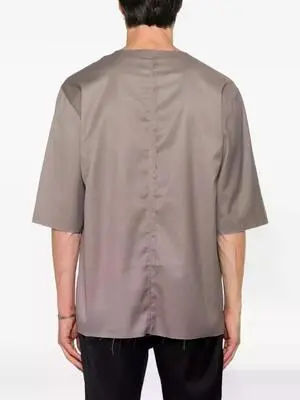 HAMZA Thom Raw-edge T-shirt