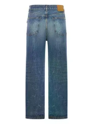 HAIKURE Five-pocket Whiskered Jeans